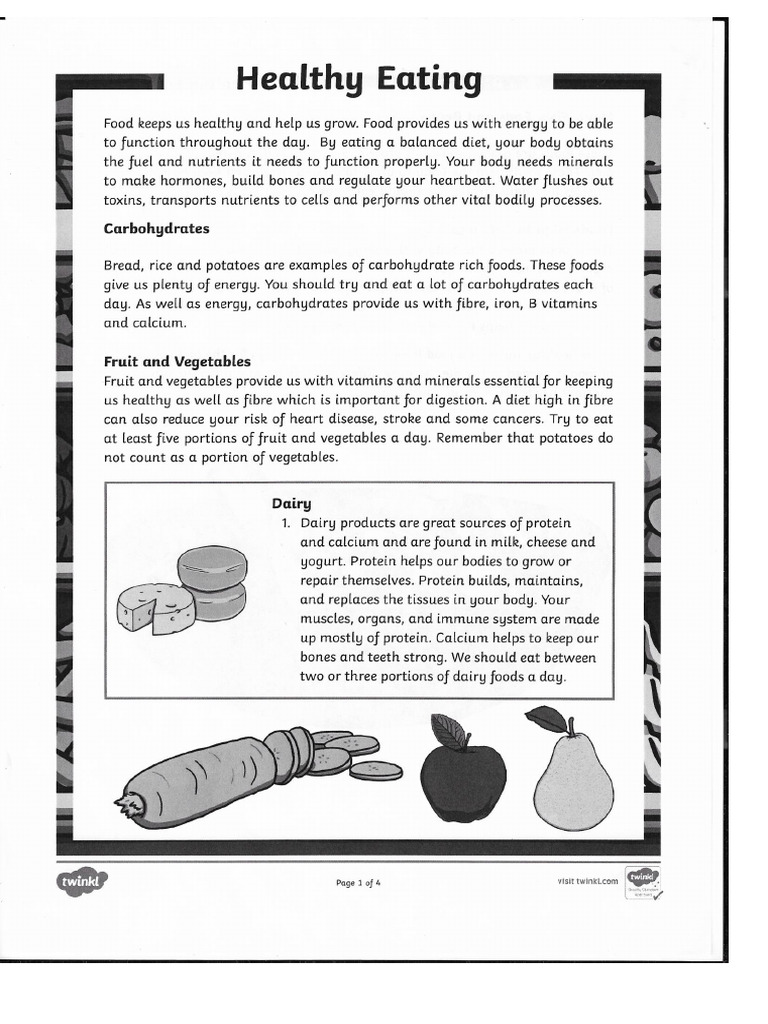 Healthy Eating | PDF