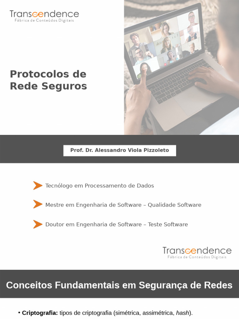 Protocolos e Práticas de Segurança em Redes | PDF
