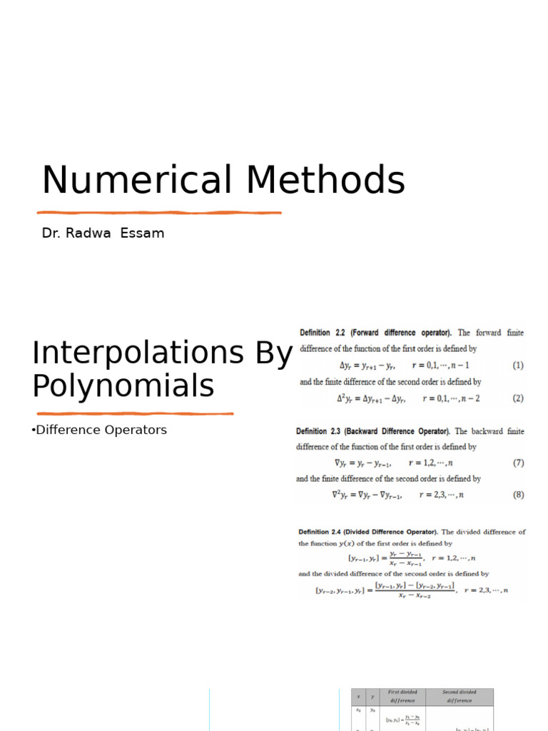 Numerical 3 | PDF