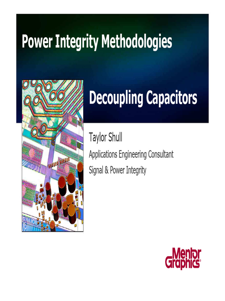 Decoupling Capacitor Design Guide | PDF | Electrical Impedance | Capacitor