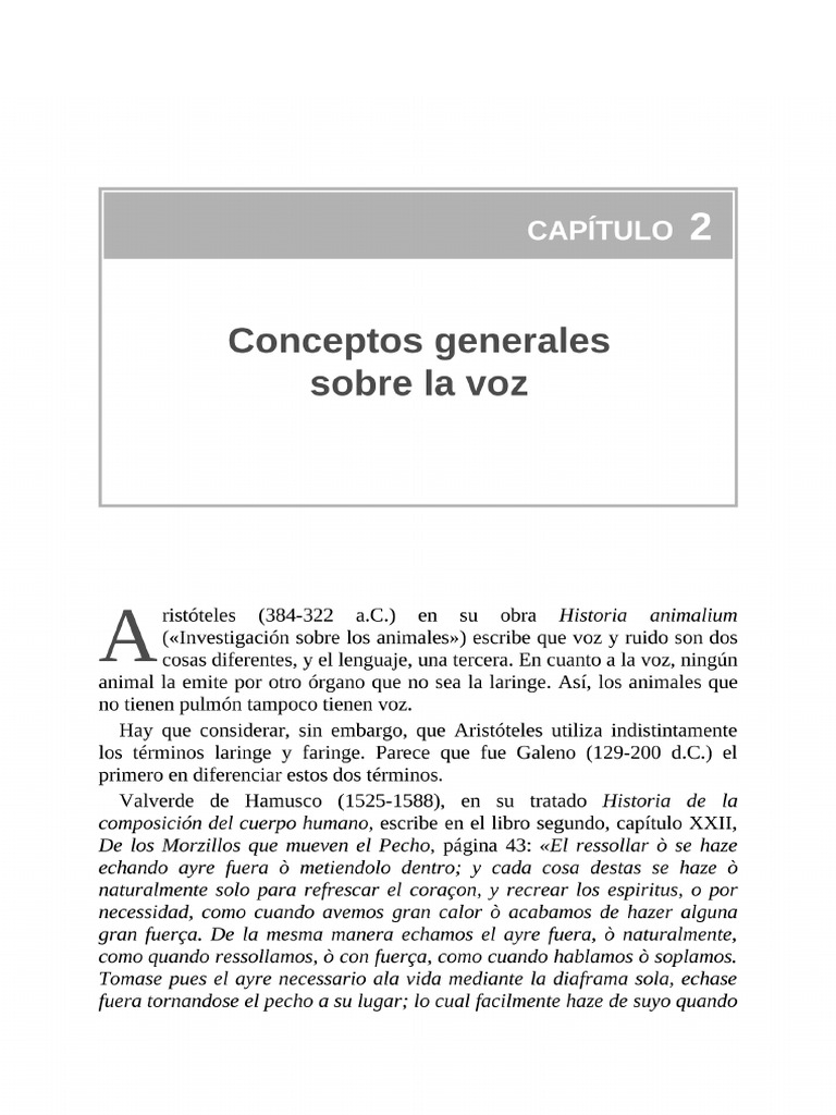 Capitulo 2 Libro Anatom A de La Voz | PDF | All Rights Reserved | Freedom Of Expression Law