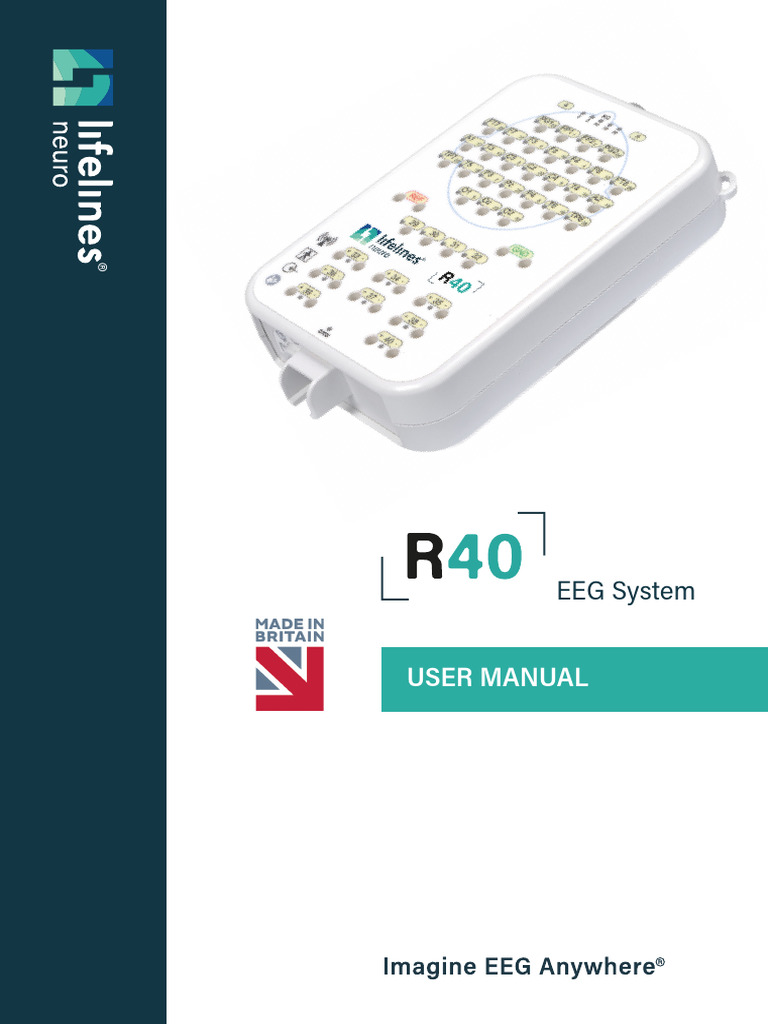 Lifelines EEG System User Manual | PDF | Electroencephalography | Power ...