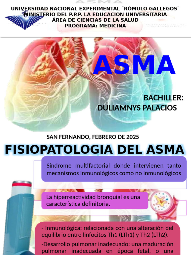 Asma Duliamnys | PDF | Asma | Enfermedades y trastornos humanos
