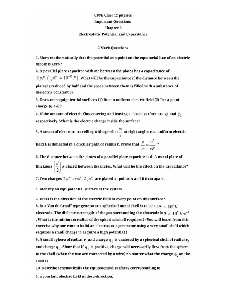 12 Phy ch2 1 2 3 5 | PDF