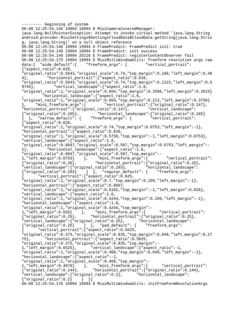 Log Cat 1749385578005 | PDF | String (Computer Science) | Computer Programming