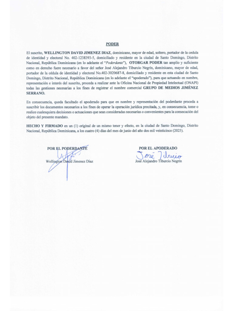 Modelo Poder de Representacion | PDF