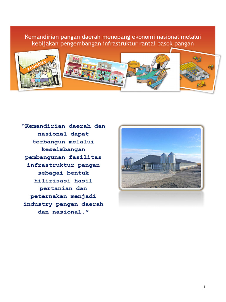 Kemandirian Pangan Daerah Menopang Ekonomi Nasional Melalui Kebijakan ...