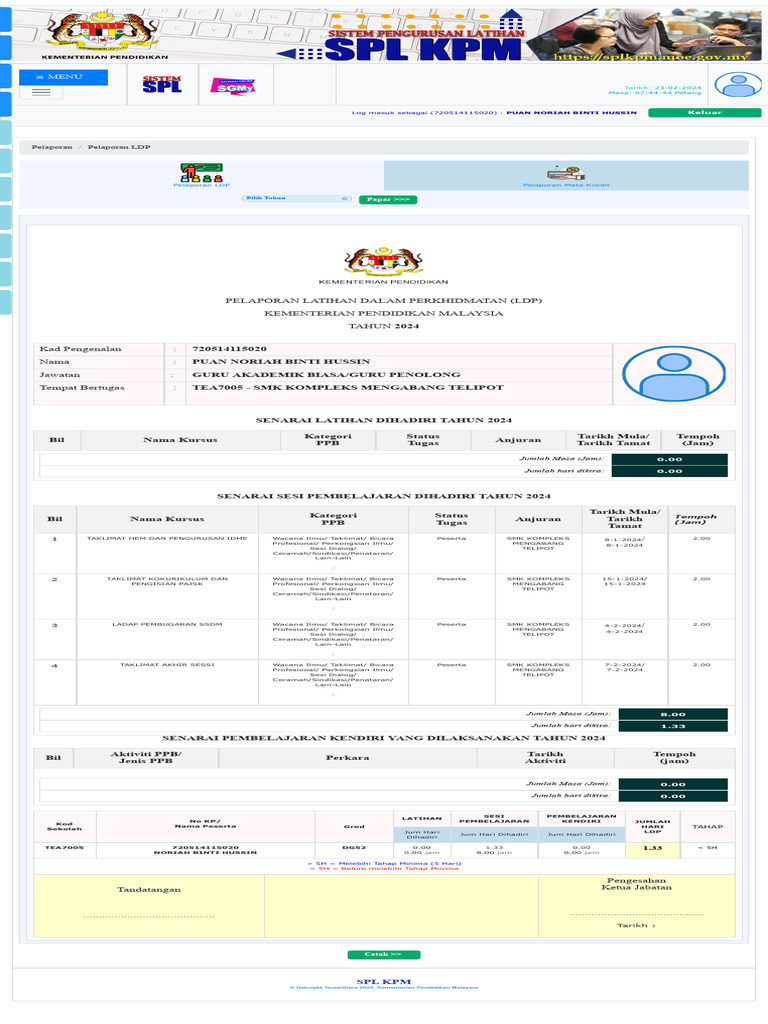 Modul Individu - SPL KPM | PDF