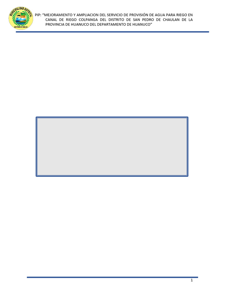 Resumen Ejecutivo - Colp & Acob. | PDF | Riego | Agua