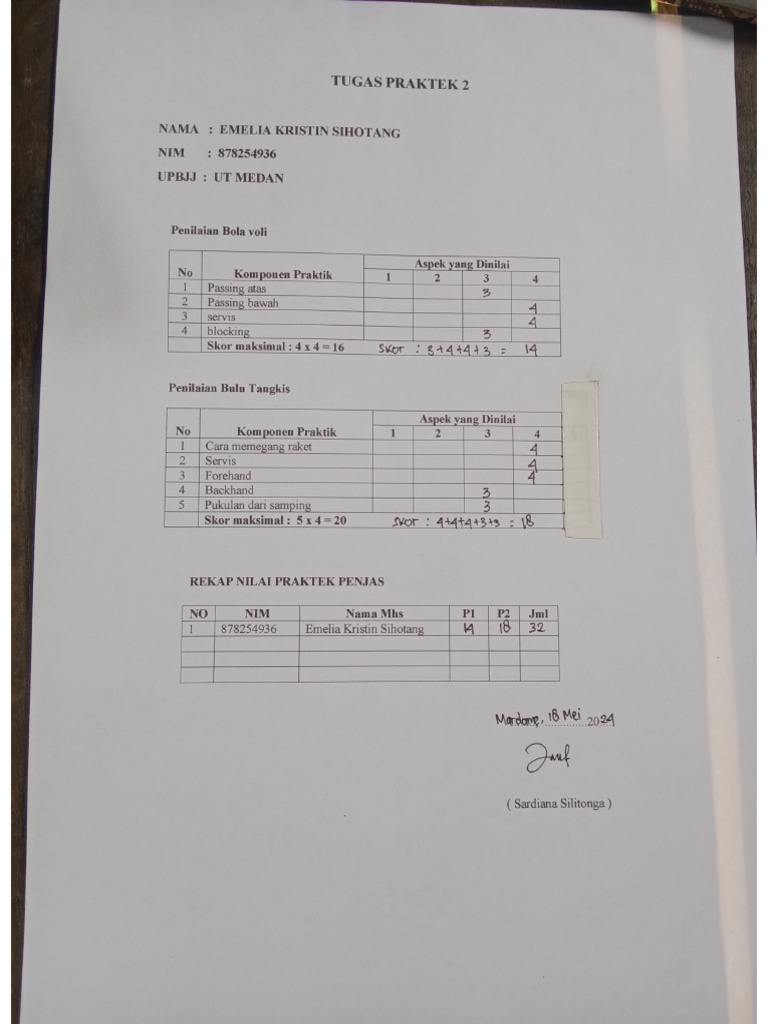 Tugas 2 Penjas | PDF