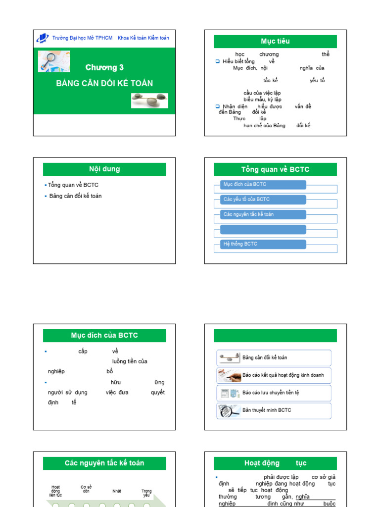 2025 - Chuong 3 - Bang Can Doi Ke Toan - KTTC4 | PDF