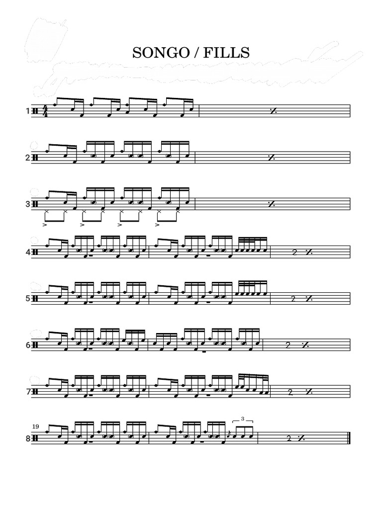 Songo & Fills | PDF