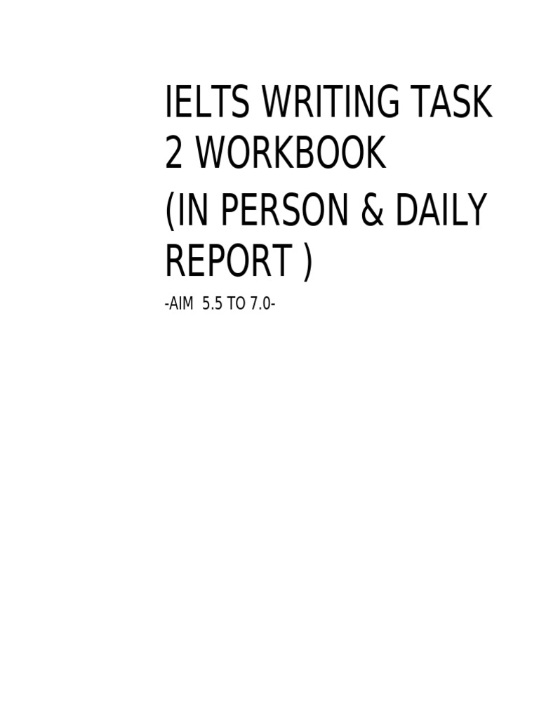 Workbook Writing Task 2 100 Topics | PDF | Fossil Fuels | Teachers