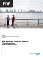 SAP ATTP Configuration Guide | PDF | Supply Chain | Regulatory Compliance