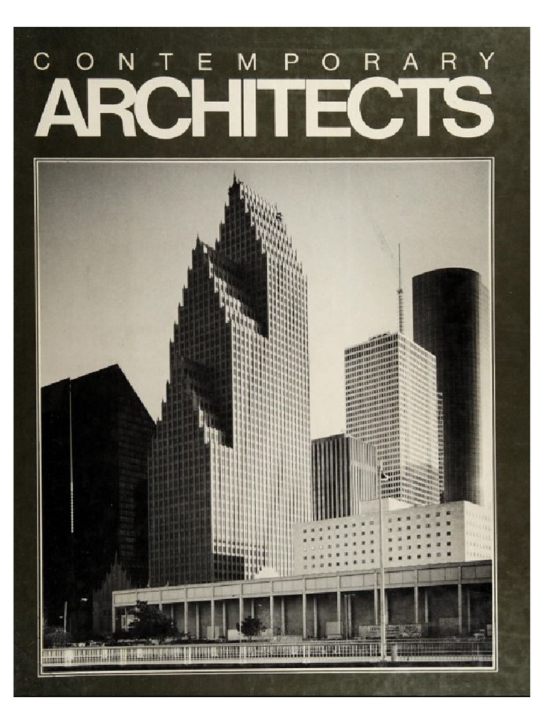 Contemporary Architects (Anne Lee Morgan, Colin Naylor) | PDF