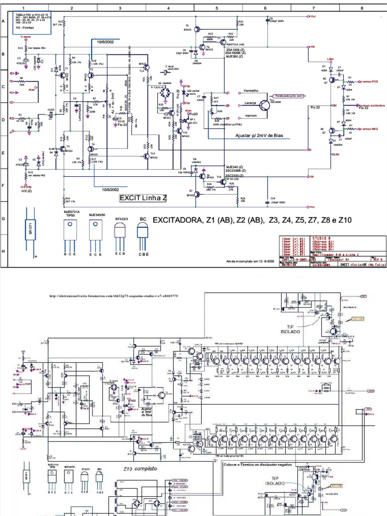 Esquema Studio R z7 z8 z10 | PDF