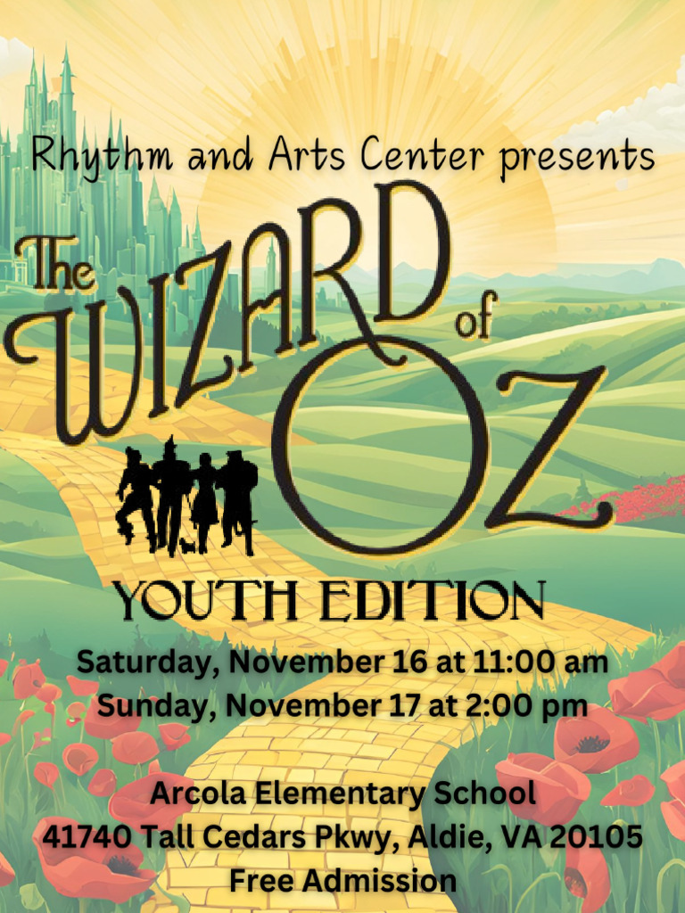 Wizard of Oz - Poster Size | PDF