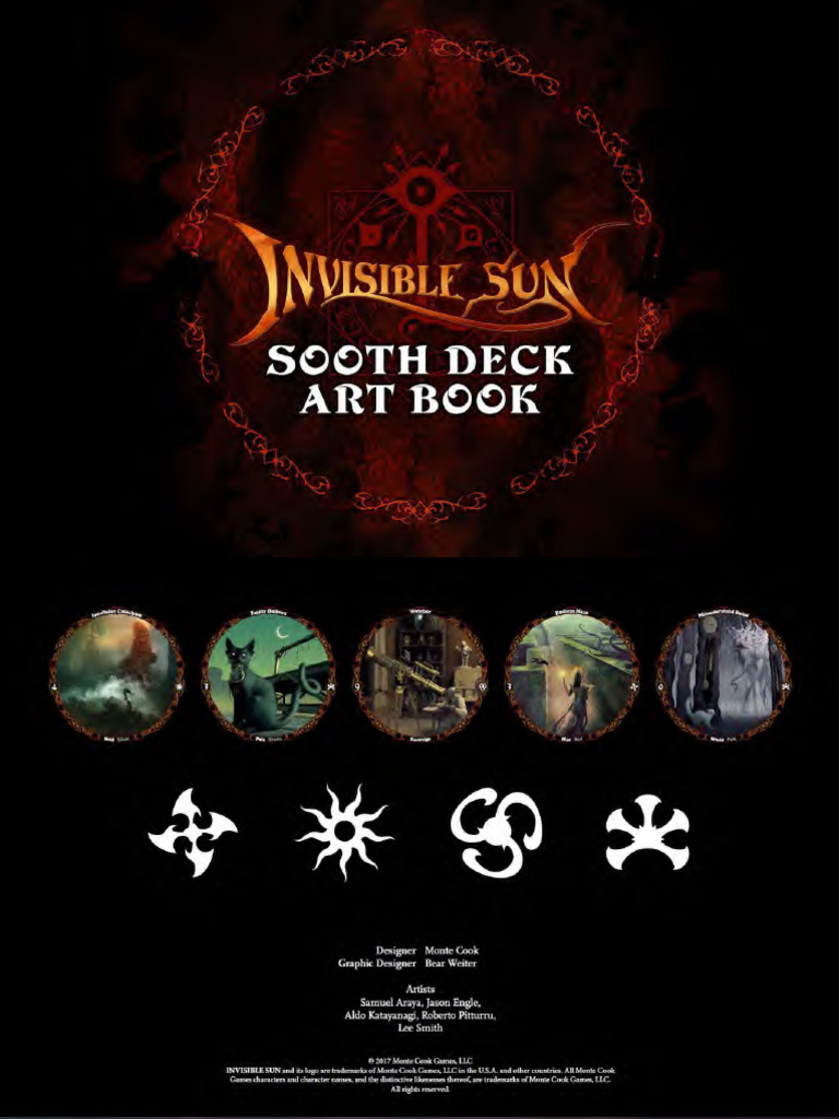 Invisible Sun Sooth Deck Art Book | PDF