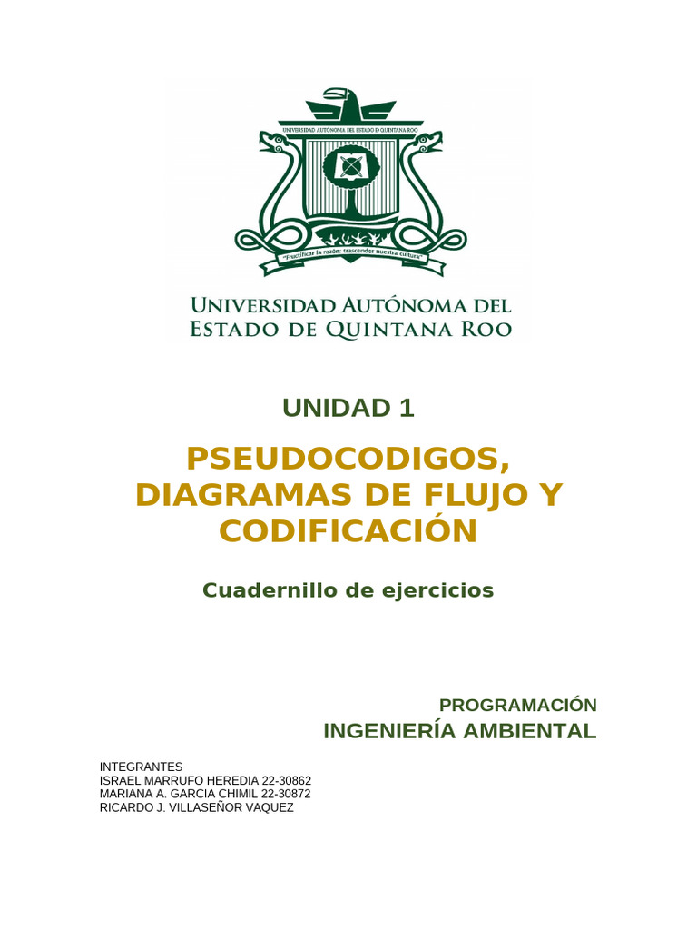 Cuadernillo Ejercicios Programacion U1 - 2024 | PDF | Celsius | Fahrenheit