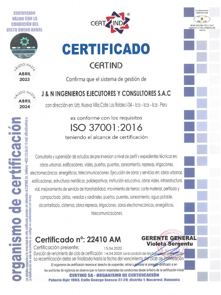 Iso 37001 | PDF
