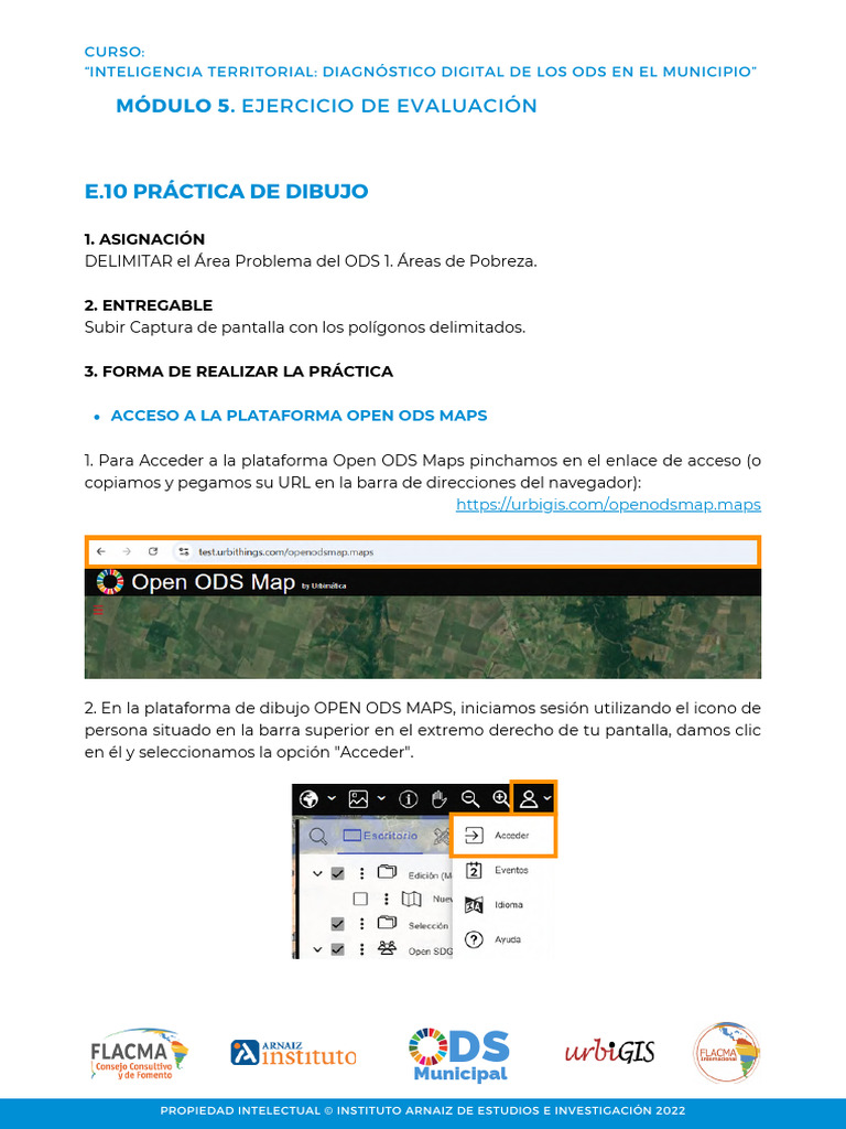 E.10 Práctica de Dibujo. DELIMITAR El Área Problema Del ODS 1 | PDF ...