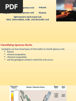 Igneous Rock Identification Guide | PDF