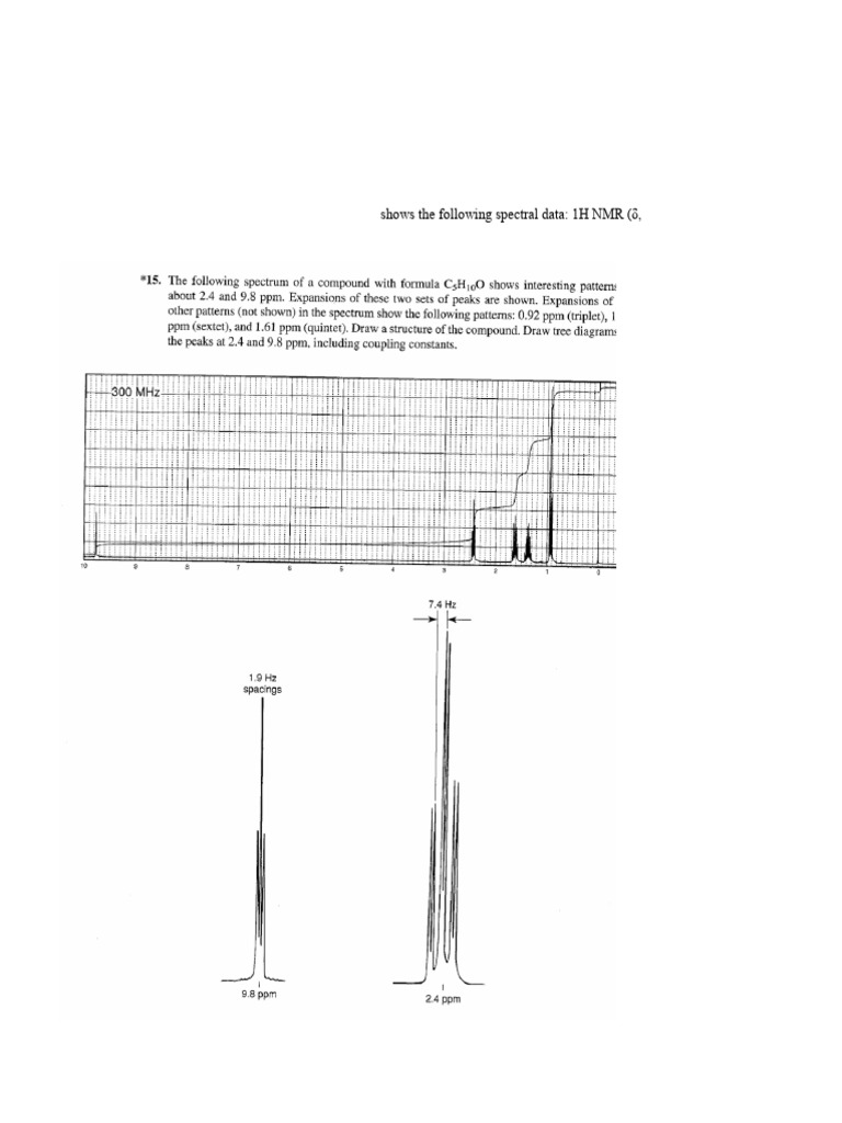 Spectroscopy Exam Questions and Analysis | PDF