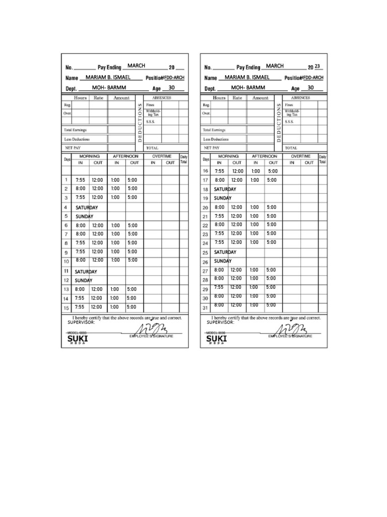 DTR March 2023 | PDF