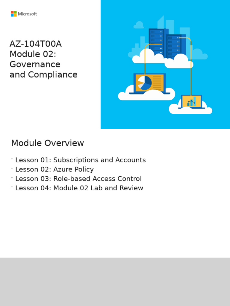 Az 104t00a Enu Powerpoint 02 | PDF | Computing | Information Technology