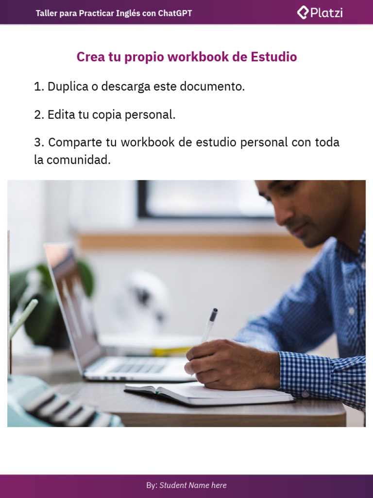 Crea Historias en Inglés - Workbook Clase 2 | PDF