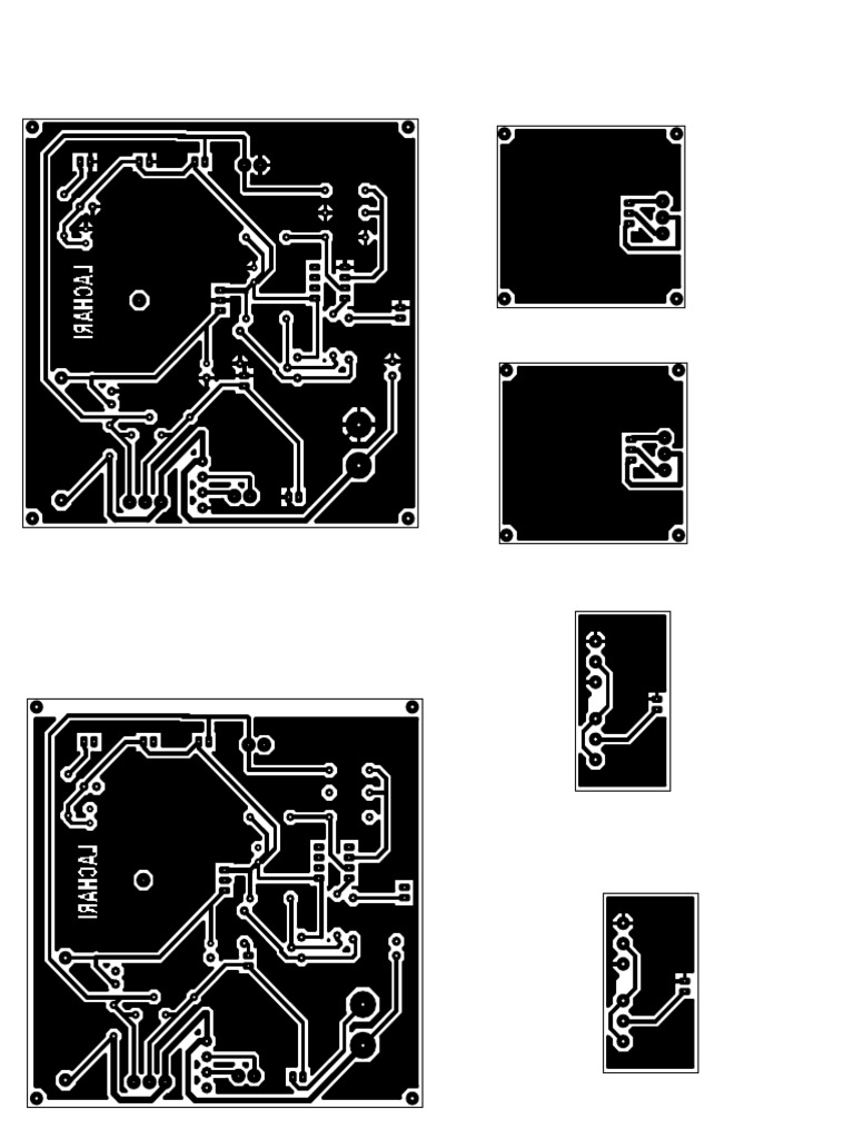 PCB Layout - E - Fuente Regulable 10 | PDF