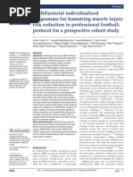 Askling Protocol | PDF | Physical Therapy | Knee