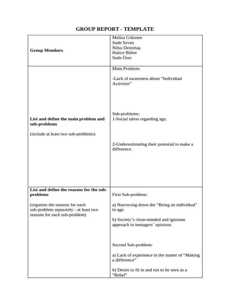 Activism Awareness Lesson Plan Template | PDF