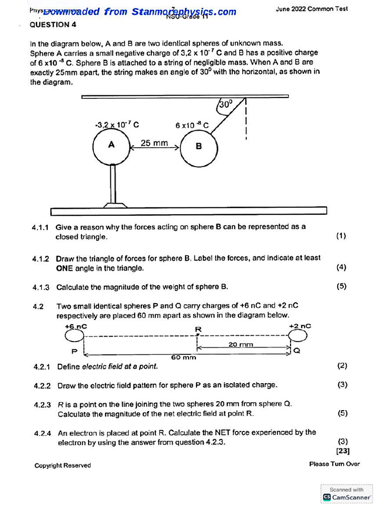 Grade 11 Paper 1 Term1 N 2 | PDF