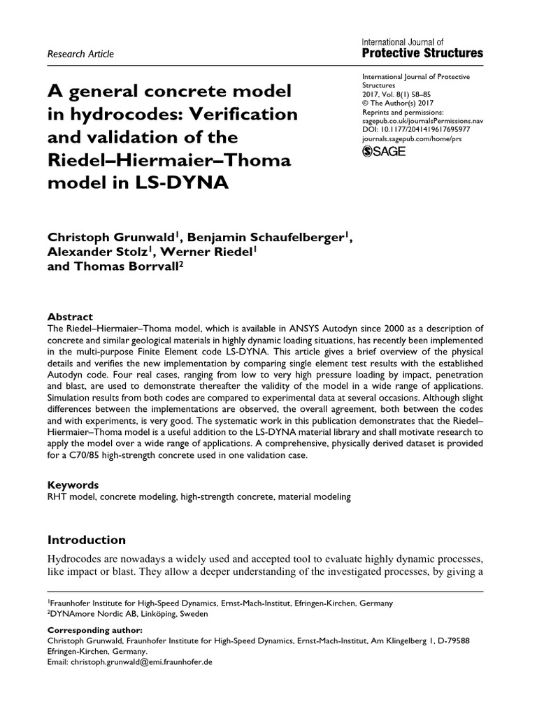 A General Concrete Model. Dibujo de Superficies de Fluencia | PDF ...