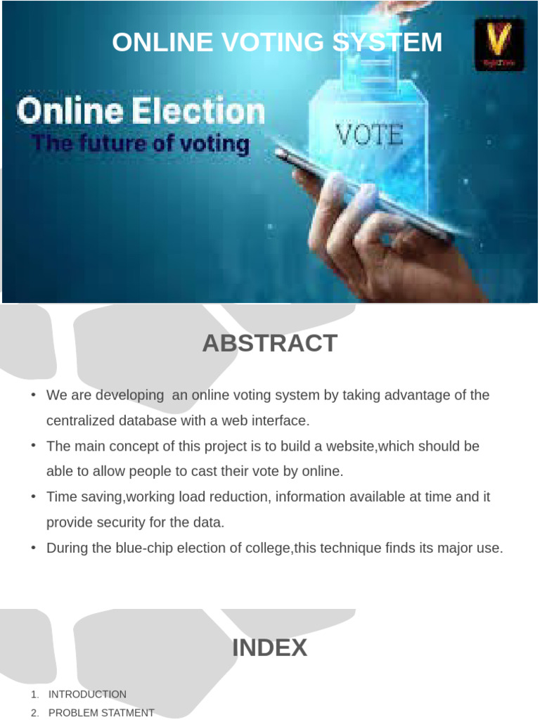 Secure Online Voting System Overview | PDF | Electronic Voting | Computing