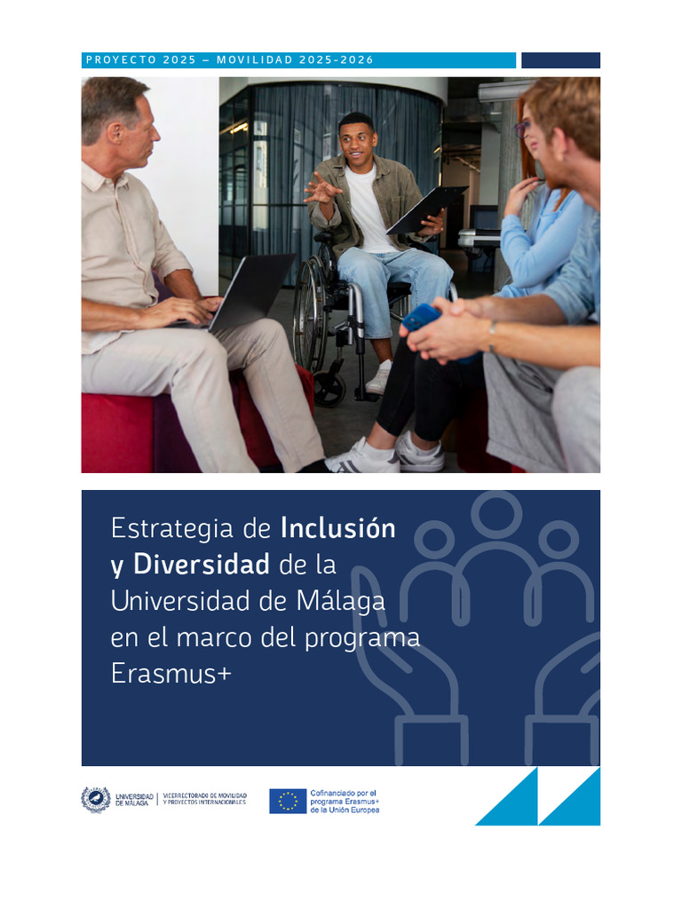 Inclusión Y Diversidad En Erasmus Uma Pdf Inclusión Educación
