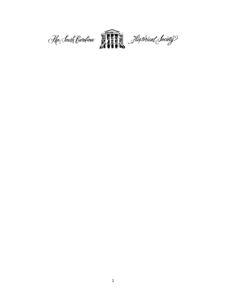 John Bennett Papers, SCHS | PDF