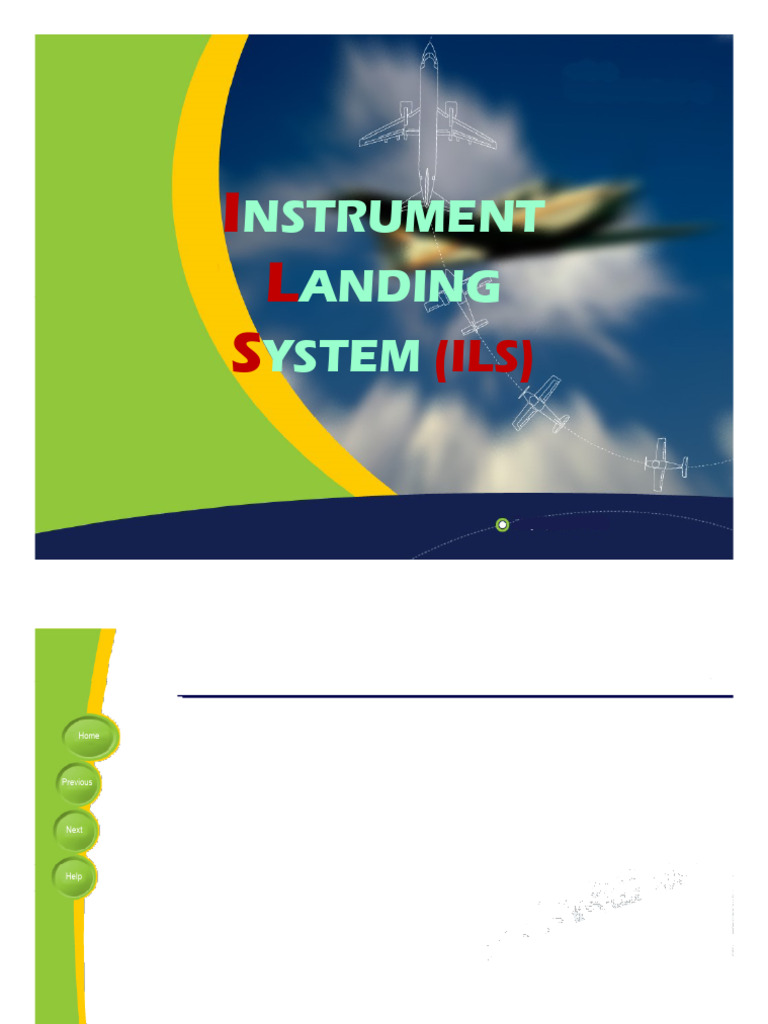Instrument Landing System (ILS) | PDF | Aircraft | Aviation