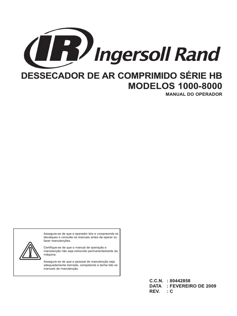 HB1000-8000-80442858 Portugues | PDF | Válvula | Umidade