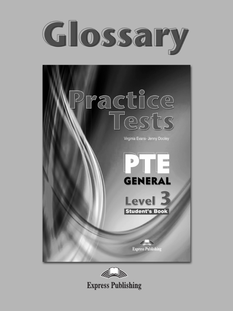 PTE LEVEL 3 Glossary New | PDF | Verb | Linguistics