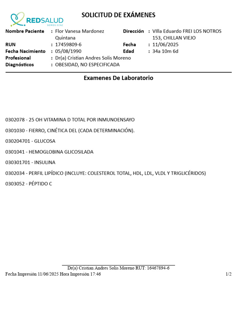 Custom CLRS Reports ZEN Examenes SolicitudExamenesPrivado | PDF
