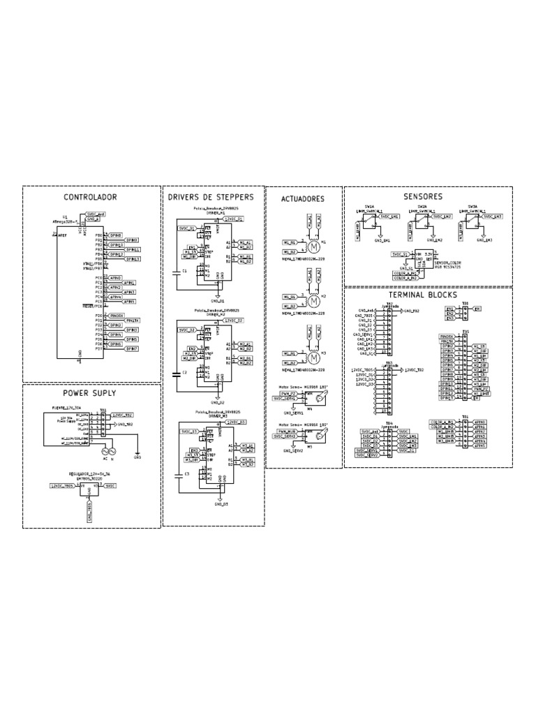 Esquema Electrico - Robotica Industrial | PDF