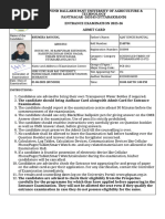 BCB Admission Guidelines 2025-26 | PDF