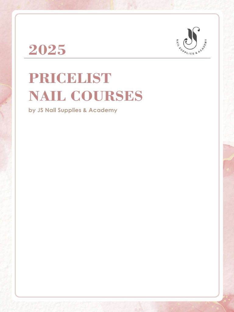 Menu Course 2025 | PDF