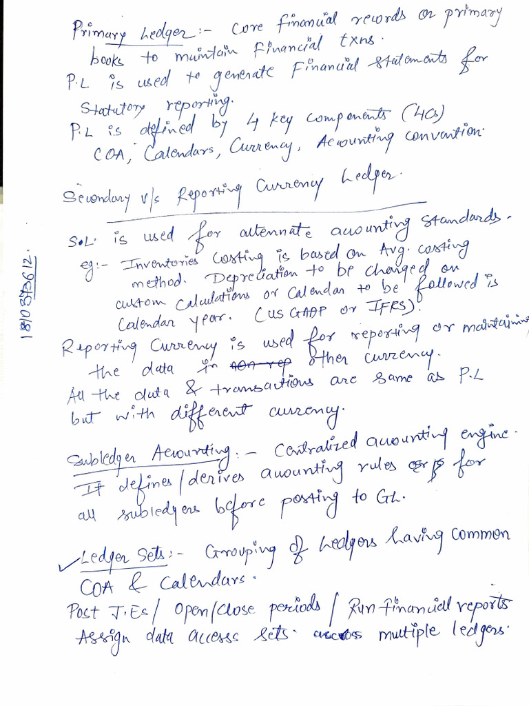 Basic Concepts of Oracle EBS Finance Modules | PDF