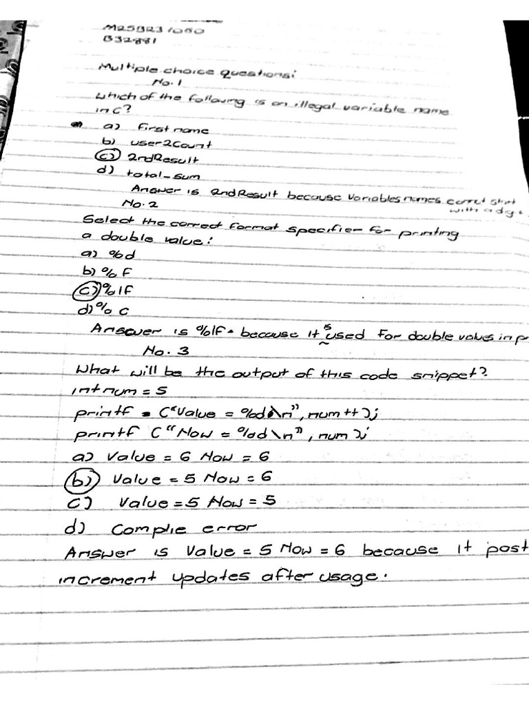 Structured Programming Assignment | PDF