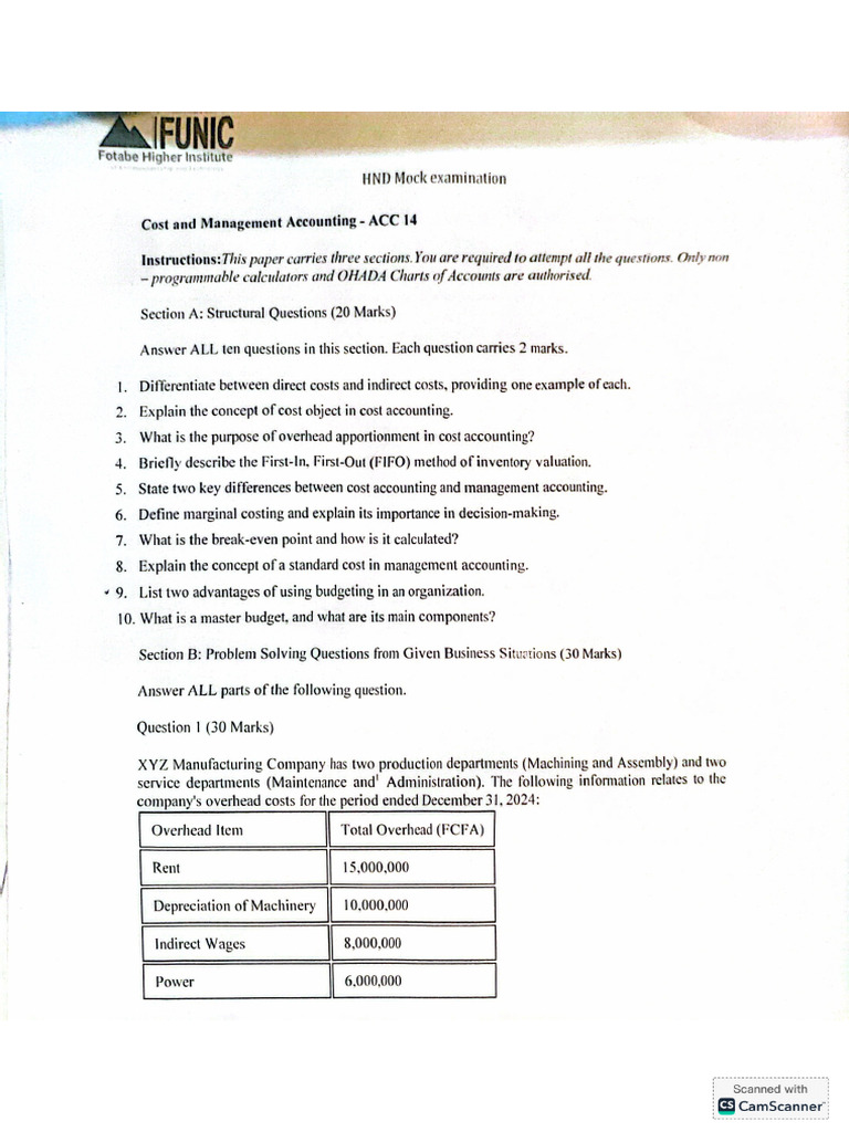 Funic Mock 2025 | PDF