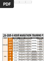 Beginner Pete Plan | PDF | Nature | Sports