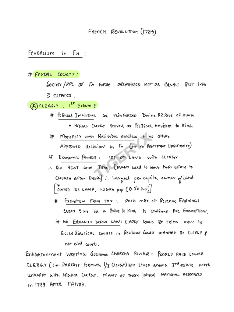 Recorded World History Class 02 61592 | PDF | Maximilien Robespierre ...